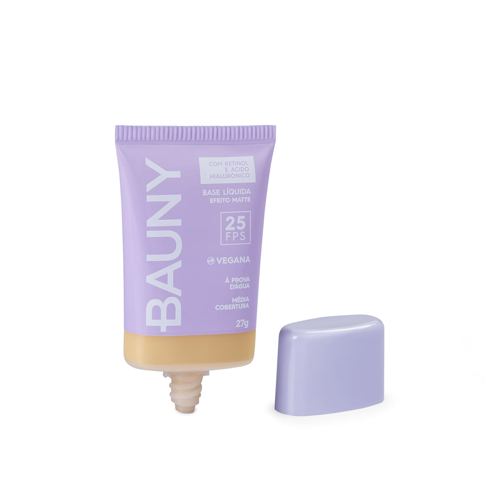 Base Facial Efeito Matte (020) - 27g - Bauny