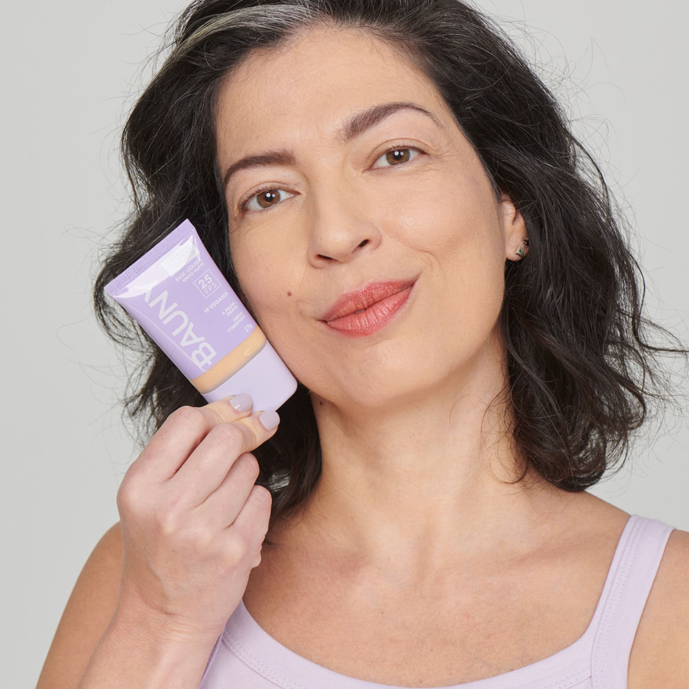 Base Facial Efeito Matte (050) - 27g - Bauny