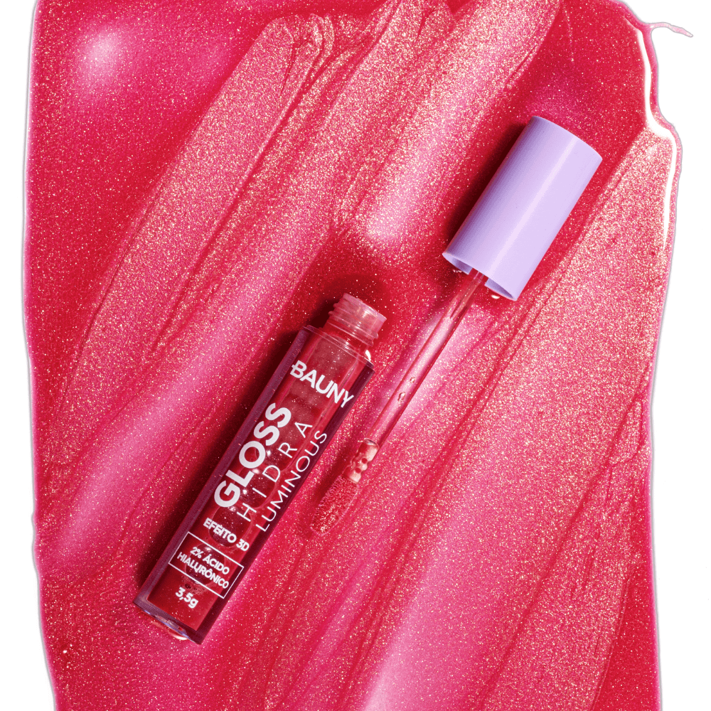 Gloss Hidra Luminous Chic Glow | Bauny Cosméticos - Bauny